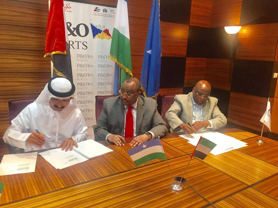 Maamulka Puntland Iyo Shirkada DP World Oo Heshiis Maalgashi Oo Dekeda ...