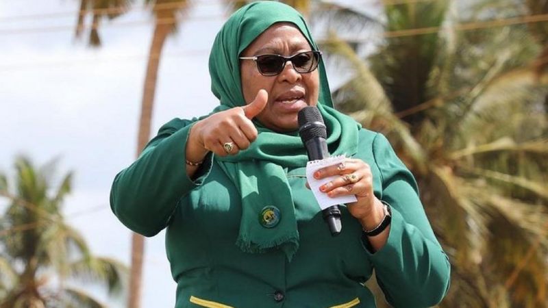 Saamiya Suluhu Xasan Oo Loo Dhaariyay Xilka Madaxwaynenimo Ee Dalka ...