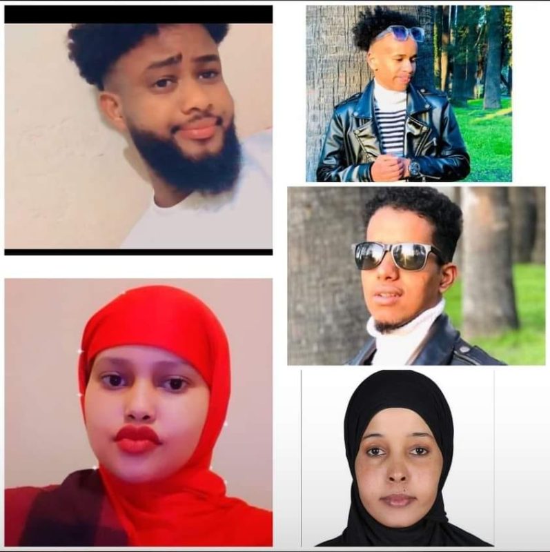 Magacyada Dhalinyaro Reer Somaliland Muddo 5 Cisho Ah Lalaa Oo ...