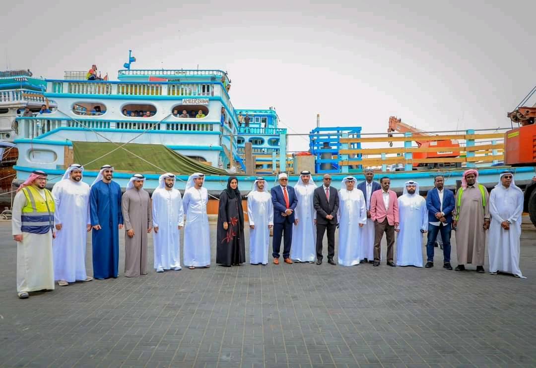 Madaxweyne Cabdiraxmaan Ciro oo Booqasho Kutagay Dekeda Deira Al Xamra ...